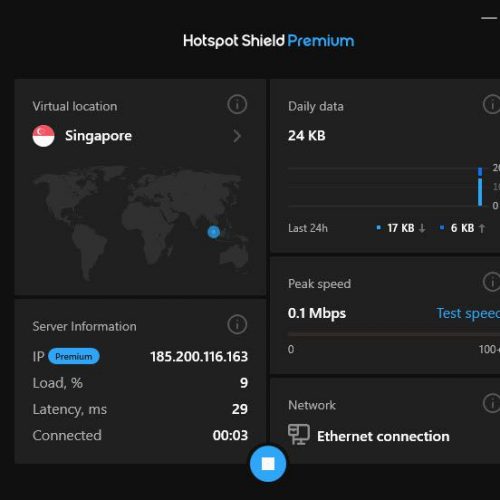 Tài khoản Hotspot Shield Premium bản quyền, bảo hành 1 năm